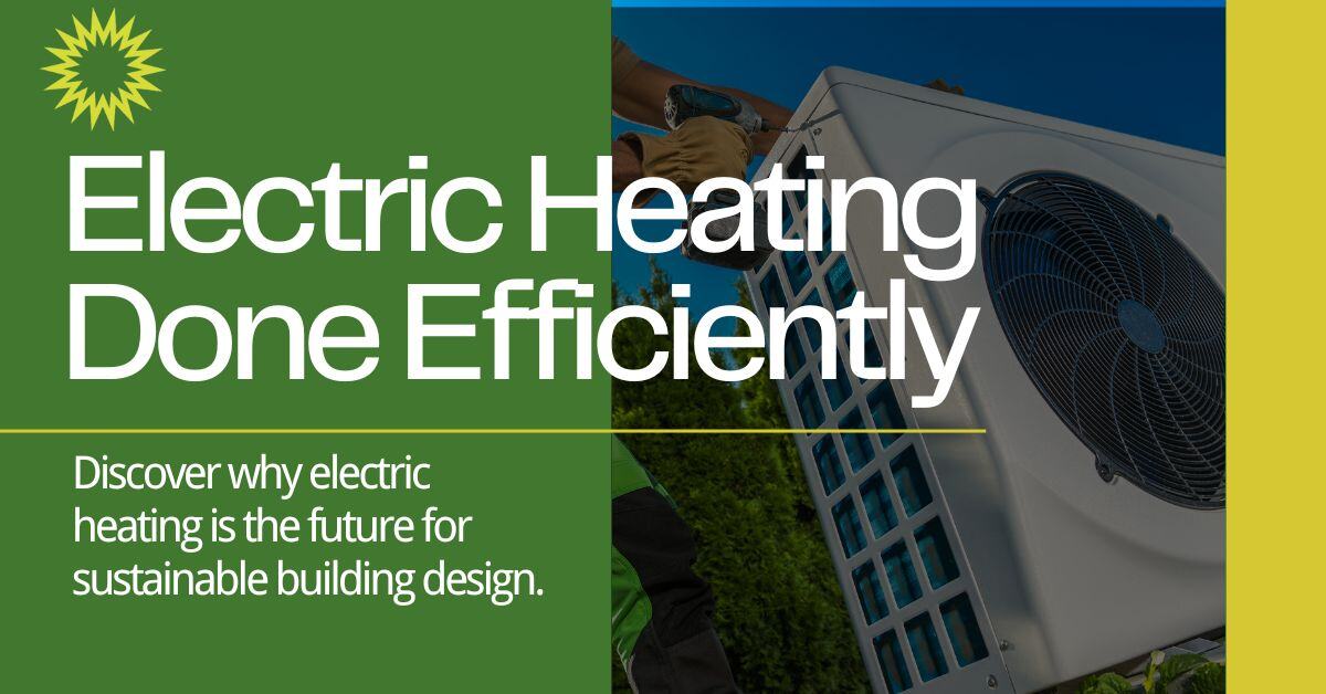 Electric Heating Done Efficiently